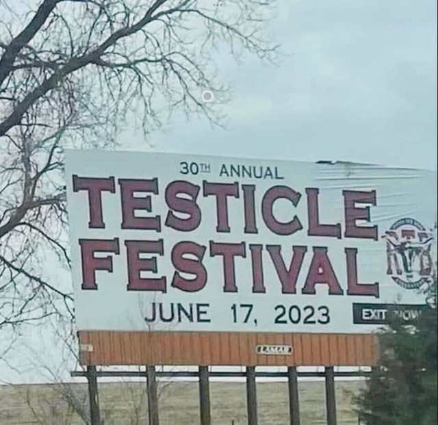 ANNUAL TESTICLE. FESTIVAL JUNE 17, 2023 - America’s best pics and videos