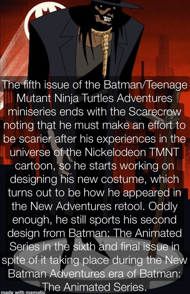 The fifth issue of the Mutant Ninja Turtles Adventures miniseries ends ...