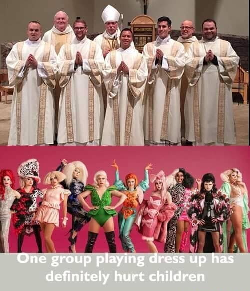 One group playing dress up has definitely hurt children - iFunny