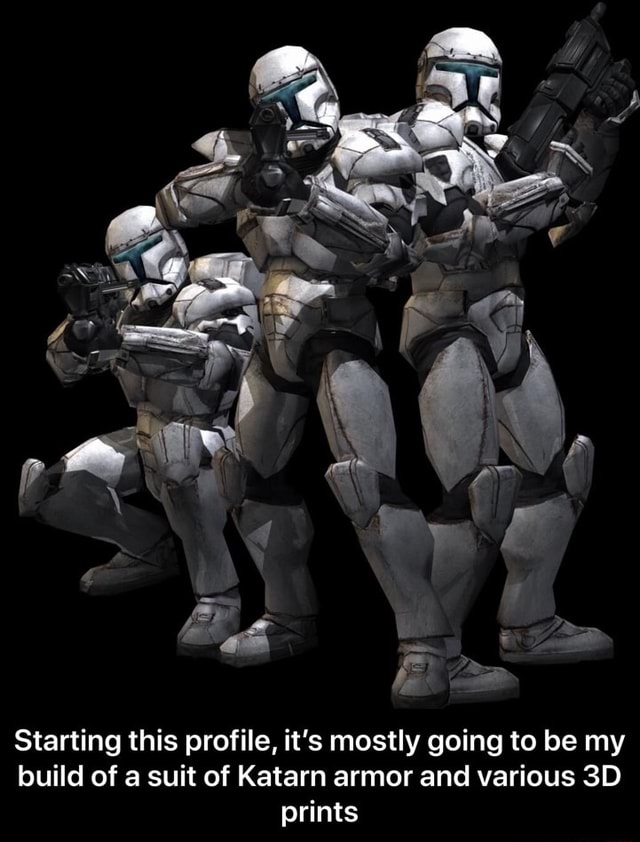 Starting this profile, it's mostly going to be my build of a suit of ...