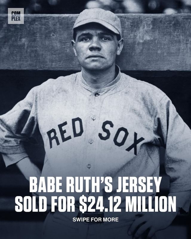 Babe Ruth’s iconic “called his shot” jersey just sold at auction in ...