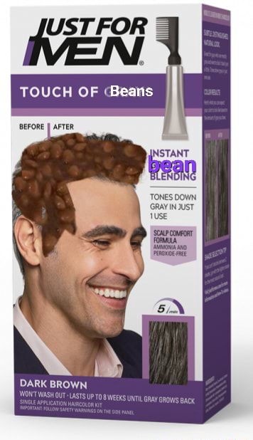 TOUCH OF BEANS - UST FOR TOUCH OF Beans BEFORE AFTER DARK BROWN \WOW ...
