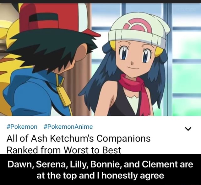 #Pokemon #PokemonAmme v All of Ash Ketchum's Companions Ranked from ...