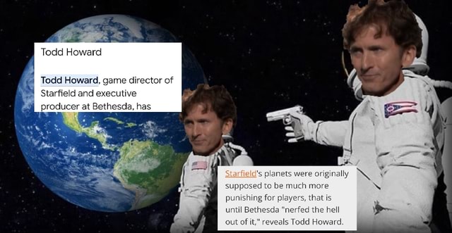 Todd Howard I Todd Howard, game director of Starfield and executive ...