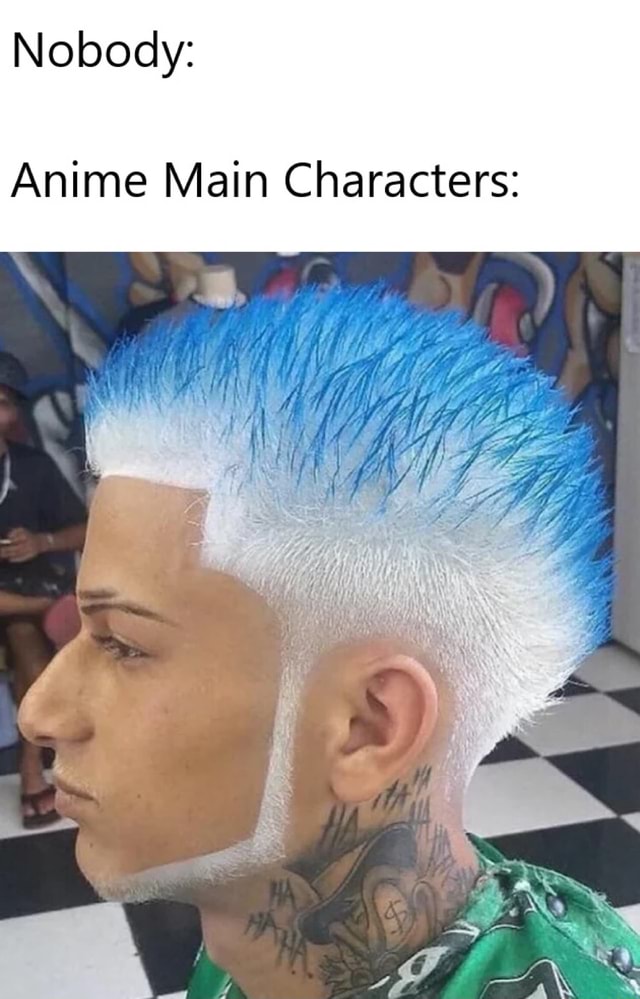 Nobody: Anime Main Characters: - iFunny