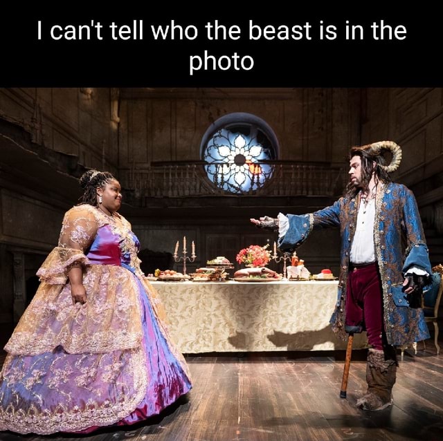 I can't tell who the beast is in the photo - iFunny