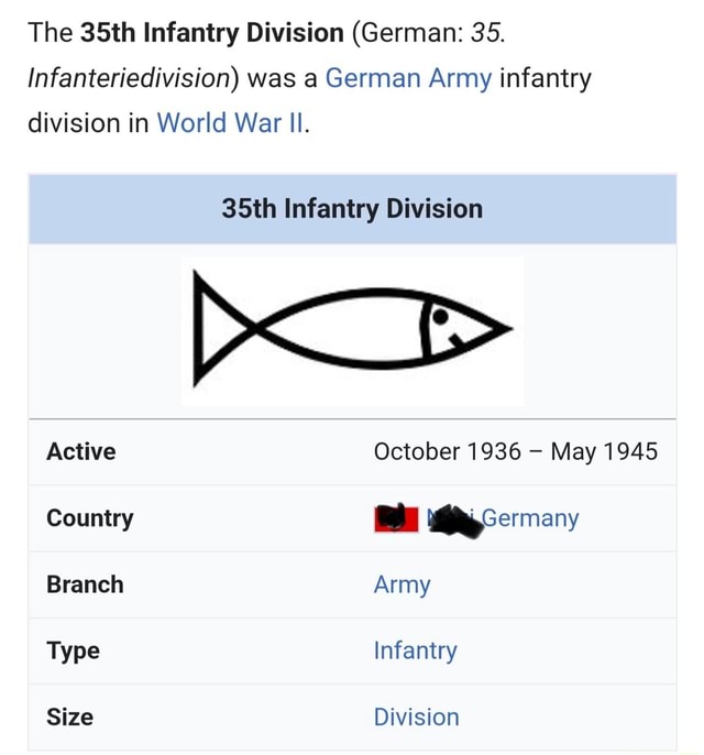 The 35th Infantry Division (German: 35. Infanteriedivision) was a ...