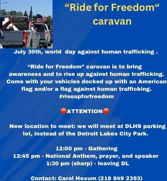 "Ride for Freedom" caravan July 30th, world day against human ...