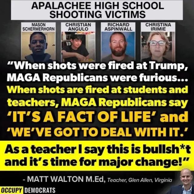 APALACHEE HIGH SCHOOL SHOOTING VICTIMS CHRISTIAN RICHARD CHRISTINA ...