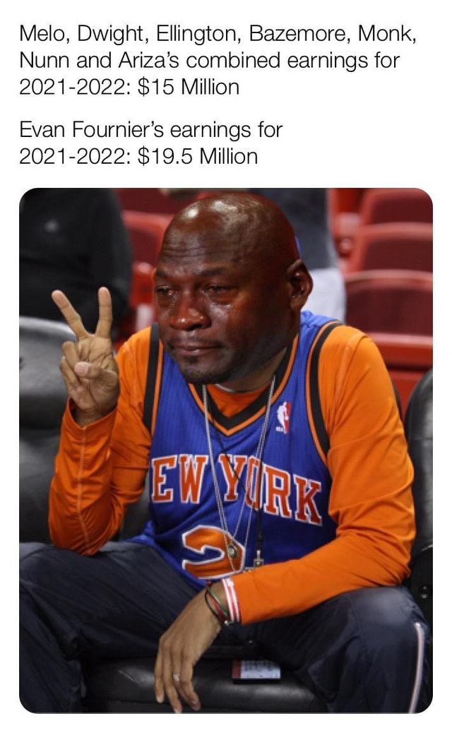 Melo, Dwight, Ellington, Bazemore, Monk, Nunn and Ariza's combined ...