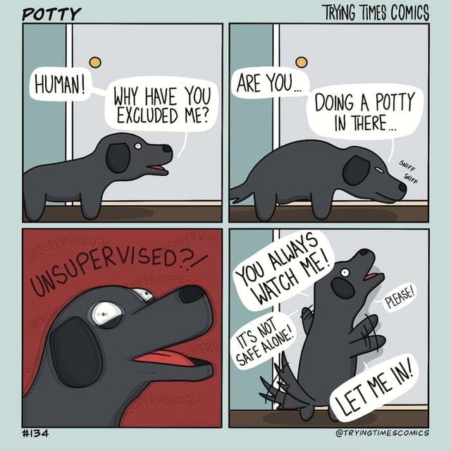 POTTY TANG TIMES COMICS ARE YOU... WHY HAVE YOU DONG POTTY IN THERE ...