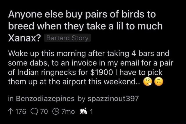 Anyone else buy pairs of birds to breed when they take a lil to much ...