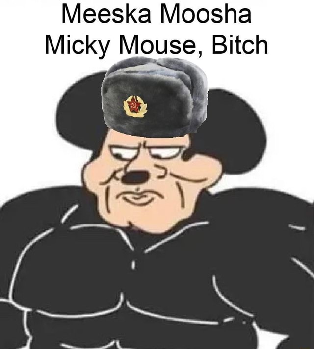 Meeska Moosha Micky Mouse, Bitch - iFunny