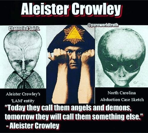 Aleister Crowley Aleister Crowley's North Carolina 'LAM entity ...