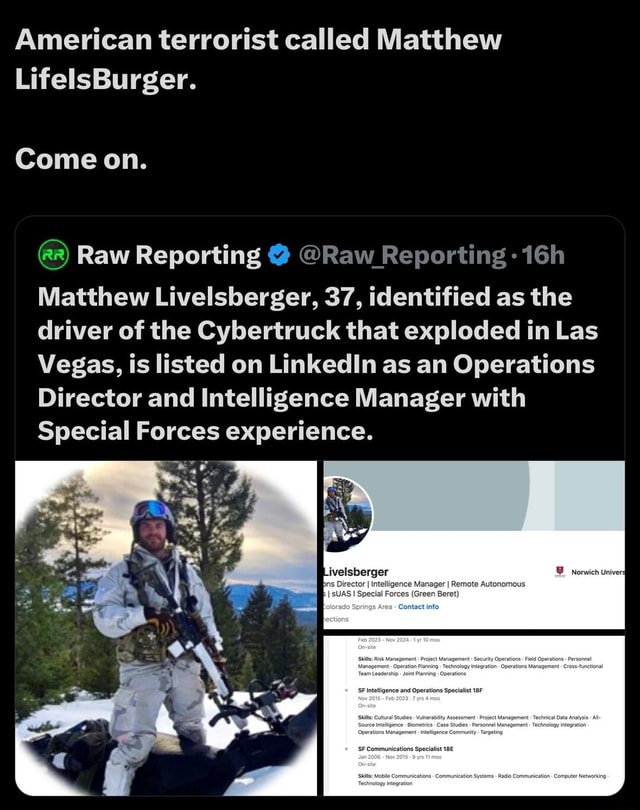 Cybertruck terrorist rule - cybertruck terrorist rule American ...