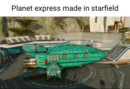 Planet express made in starfield - iFunny