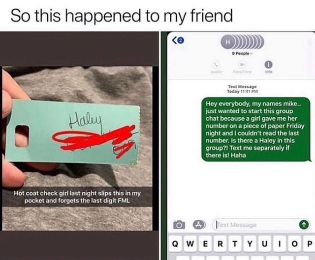 So this happened to my friend Text Message Today 11:41 PM Hey everybody ...