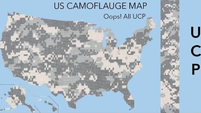 US CAMOFLAUGE MAP Oops! All UCP cat - iFunny