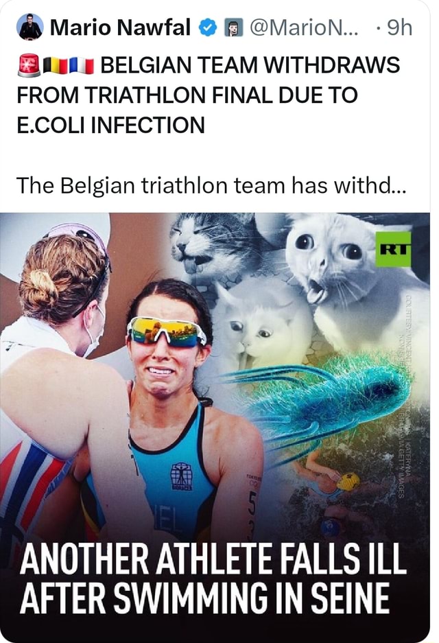 @ Mario Nawfal @ @MarioN... BELGIAN TEAM WITHDRAWS FROM TRIATHLON FINAL ...