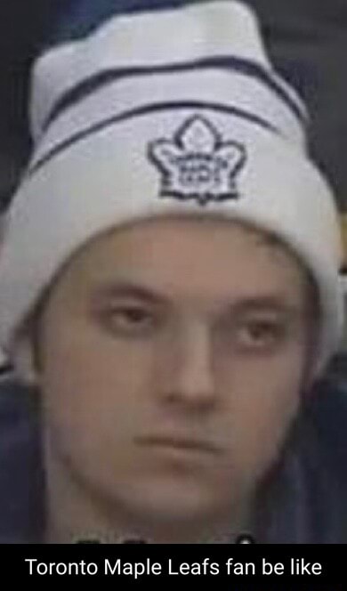 Toronto Maple Leafs fan be like - iFunny