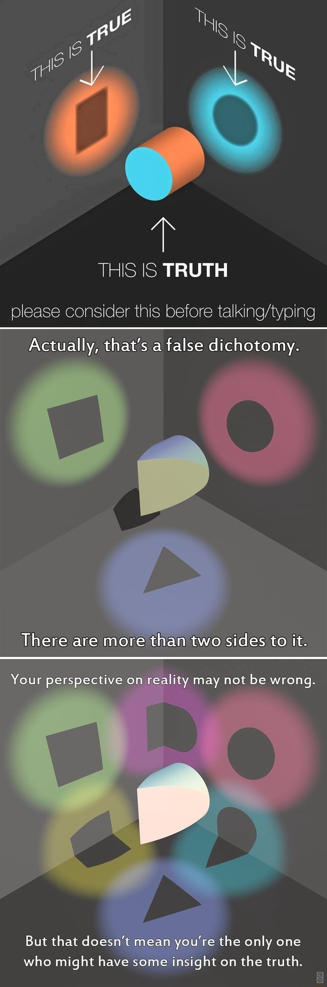 THIS IS TRUTH please consider this before Actually, that's a false ...