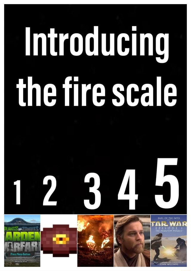 Introducing the fire scale - iFunny