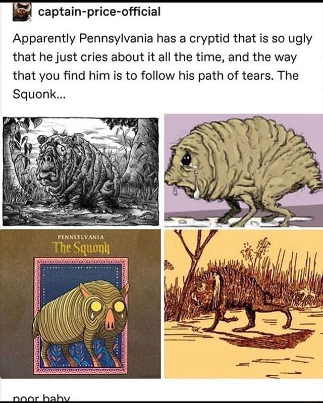 Apparently Pennsylvania has a cryptid that is so ugly that he just ...