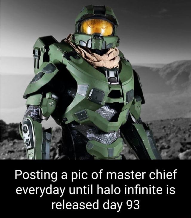 Posting a pic of master chief everyday until halo infinite is released ...