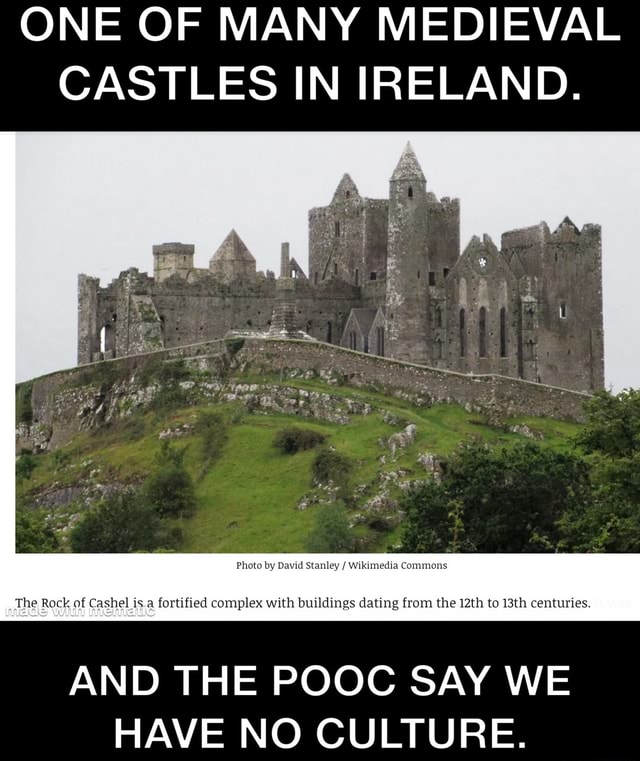 ONE OF MANY MEDIEVAL CASTLES IN IRELAND. Photo by David Stanley ...