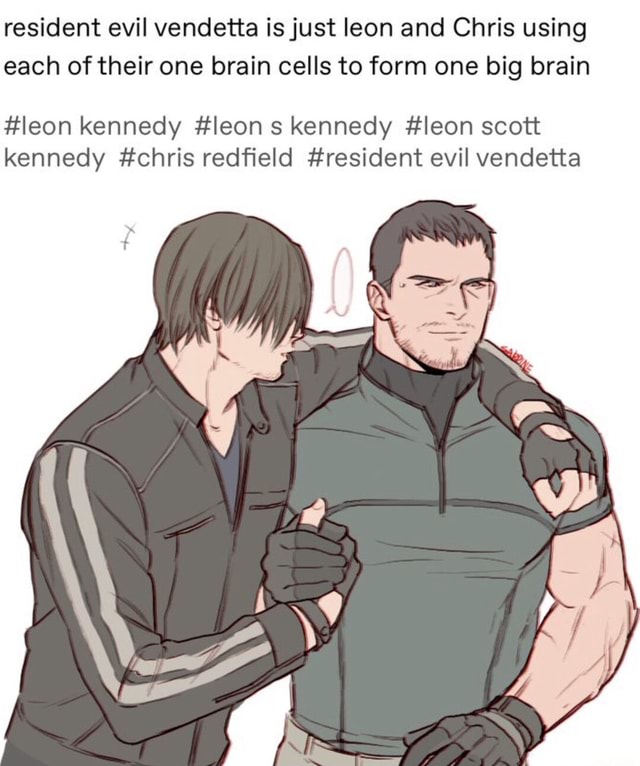 Resident evil vendetta is just leon and Chris using each of their one ...
