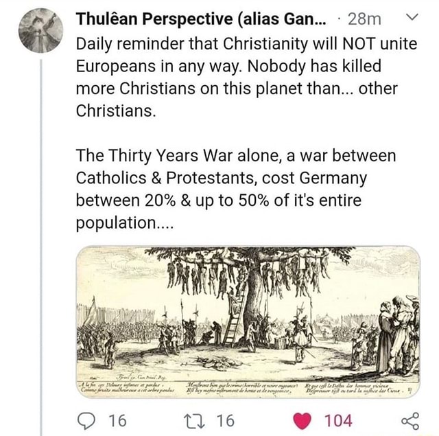 A Thulêan Perspective (alias Gan... Daily reminder that Christianity ...