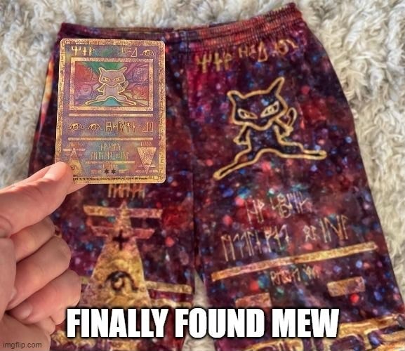FINALLY FOUND MEW - iFunny