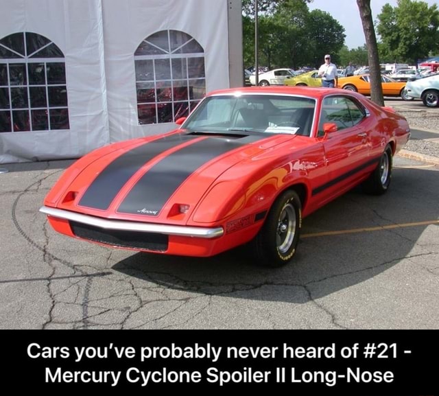 Cars you've probably never heard of #21 - Mercury Cyclone Spoiler II ...