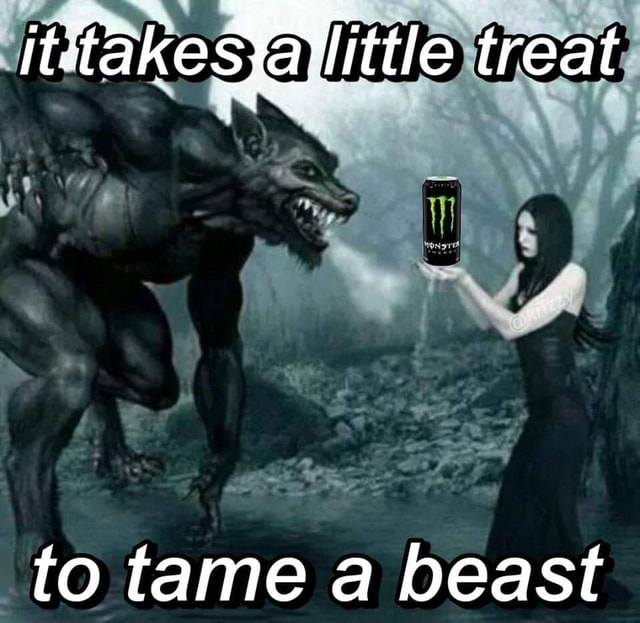 Ttle treat AN _to tame a beast - iFunny