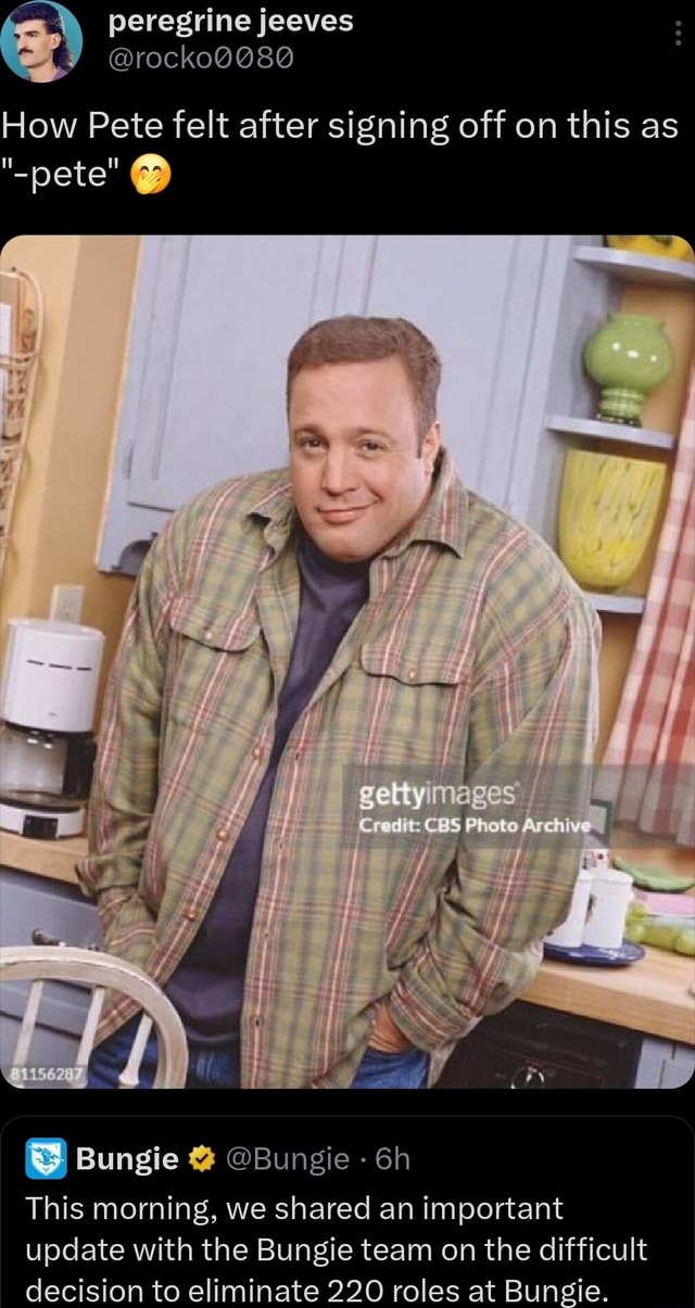 Peregrine jeeves How Pete felt after signing off on this as "-pete" ) 7 ...