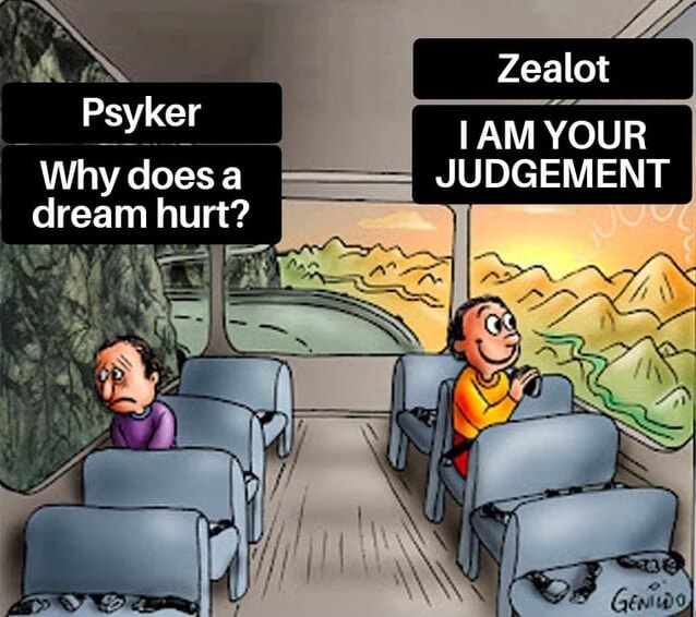 Why does a dream hurt? Zealot AM YOUR JUDGEMENT - iFunny