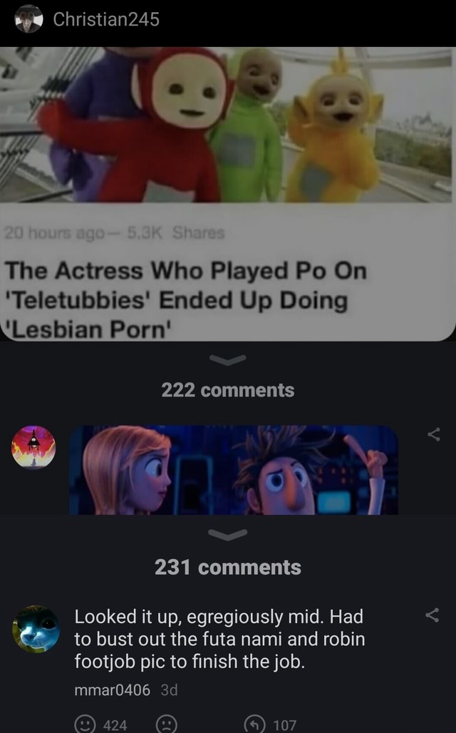 Christian245 The Actress Who Played Po On 'Teletubbies' Ended Up Doing ...