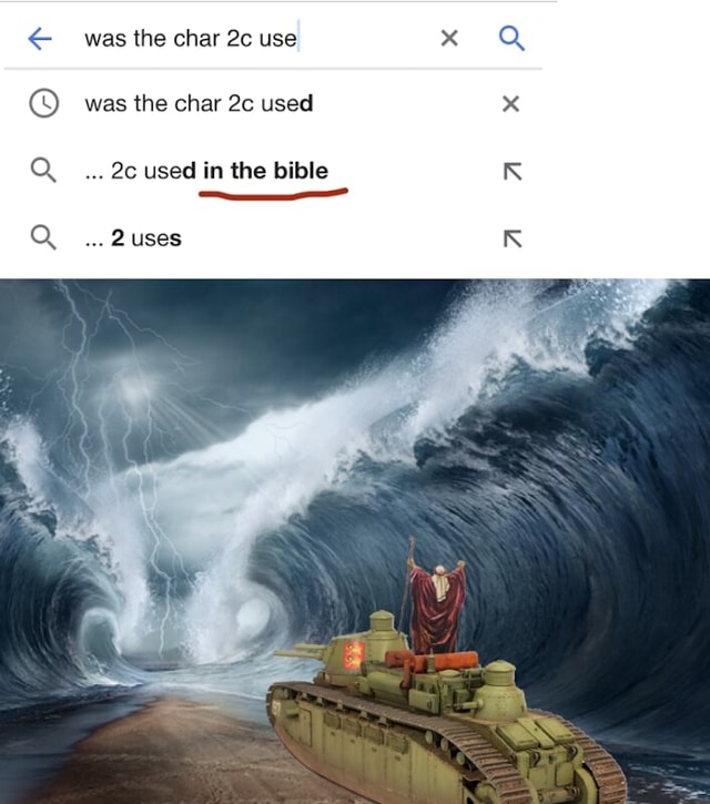 Was the char use was the char used used in the bible 2. uses - iFunny
