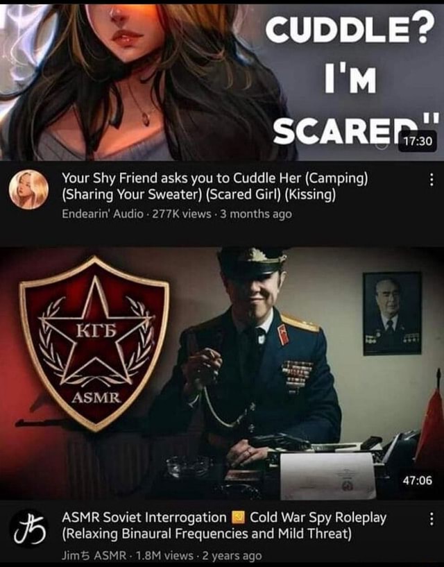 CUDDLE? SCARE Your Shy Friend asks you to Cuddle Her (Camping) (Sharing ...