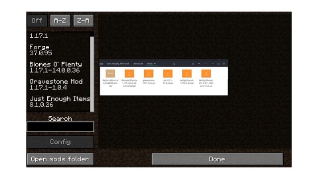 Bia hes Flenty app com.mojang.Minecraft .minecraft_ mods 1.17.1-14.6.6 ...