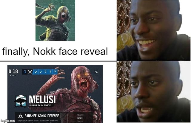 Be finally, Nokk face reveal {INKABA TASK FORCE: BANSHEE SONIC DEFENSE ...