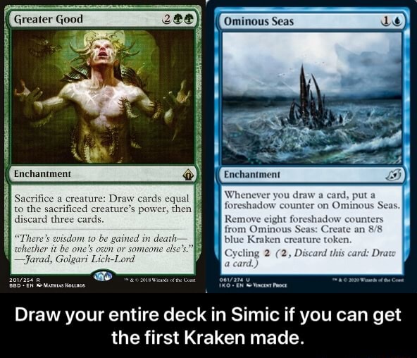 Ure: Draw cards equal ed Draw your entire deck in Simic if you can get ...