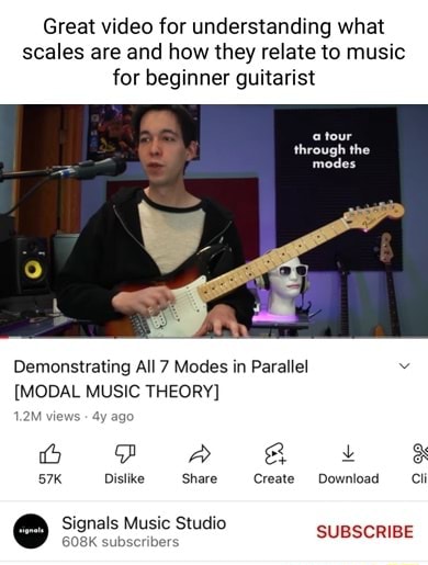 Great video for understanding what scales are and how they relate to ...