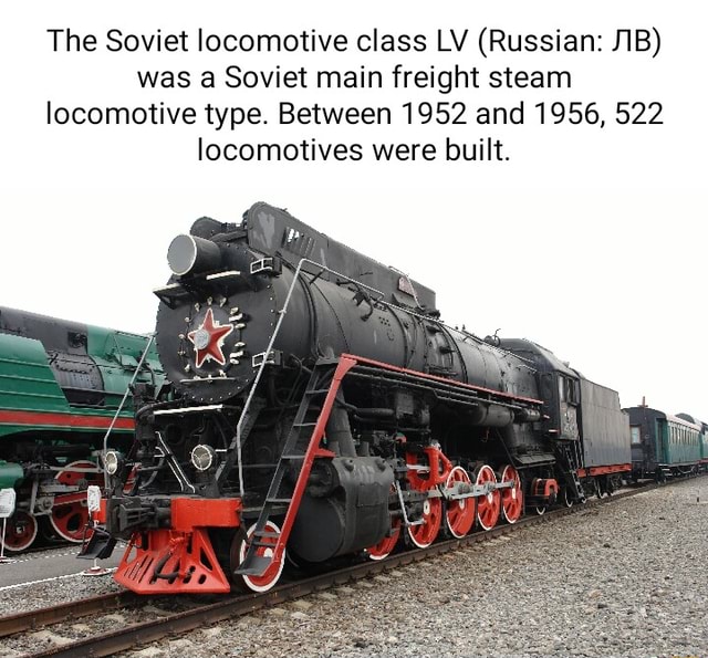 The Soviet locomotive class LY (Russian: JIB) was a Soviet main freight ...