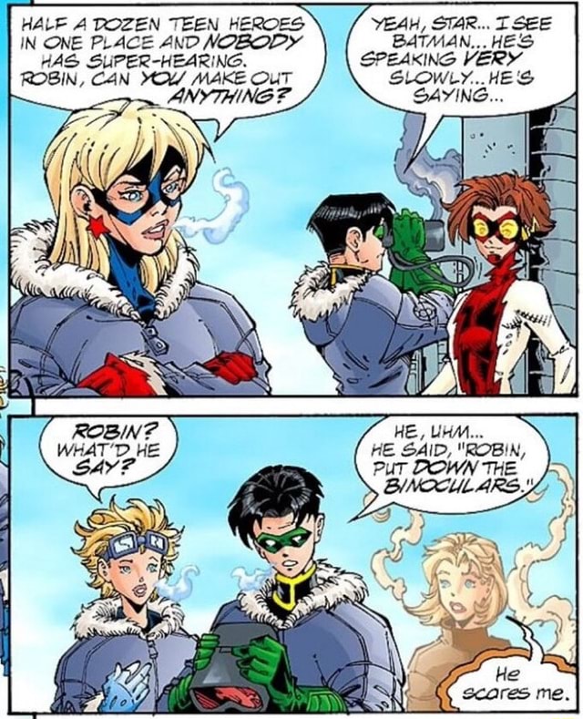 HALE A DOZEN TEEN HEROES SEE IN ONE PLACE AND NOBODY HAS SUP HEARING ...