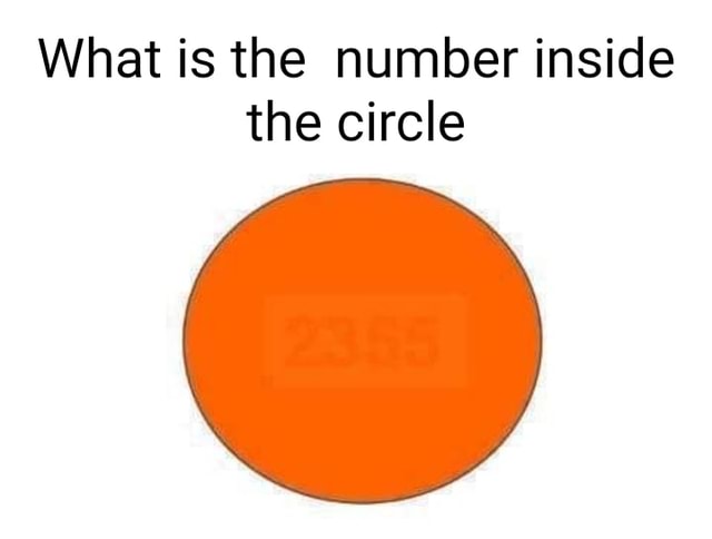 What is the number inside the circle - America’s best pics and videos