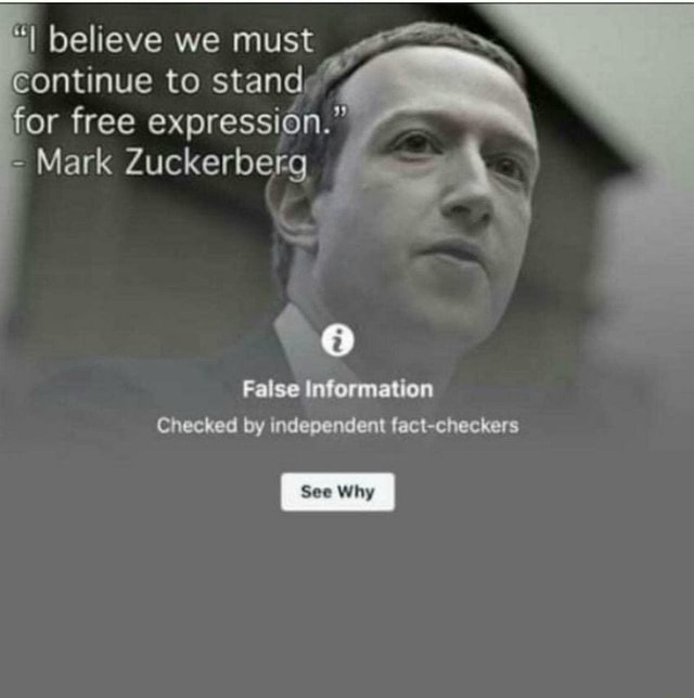 Believe we MUSt _ continue to stand for free expression." Mark ...