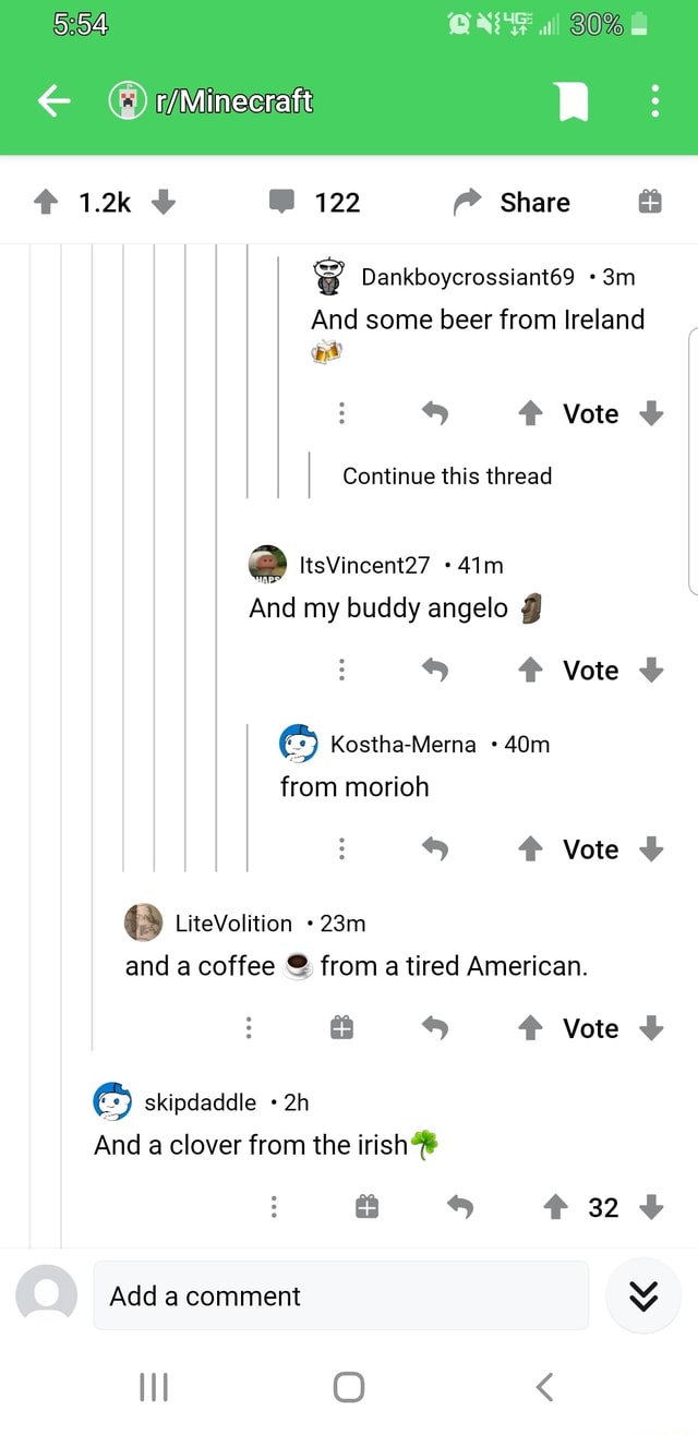 S @iiMinecratt 1.2k 122 f@ Share Dankboycrossiant69 And some beer from ...