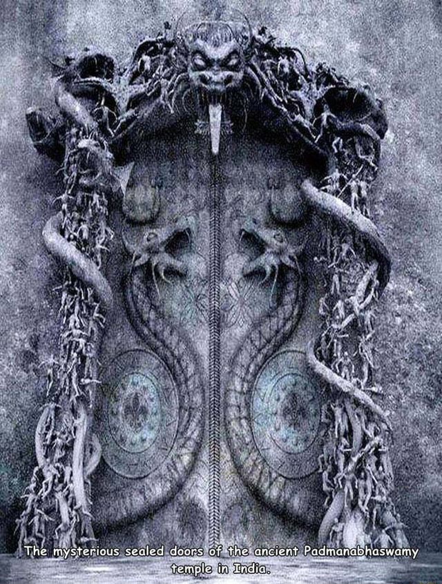 The mysterious sealed doors of the-ancient Padmanabhaswamy - bomnle In ...