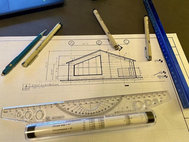 Copying an elevation for line work practice - iFunny